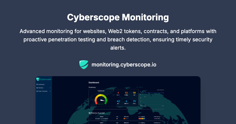 Sign In | Monitoring | Cyberscope